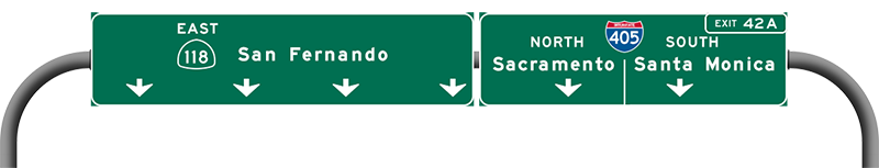 New Guide Signs Within Caltrans D7